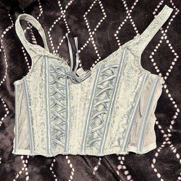 Victoria's Secret | Tops | Victorias Sectret Mini Corset Kind Of Also ...